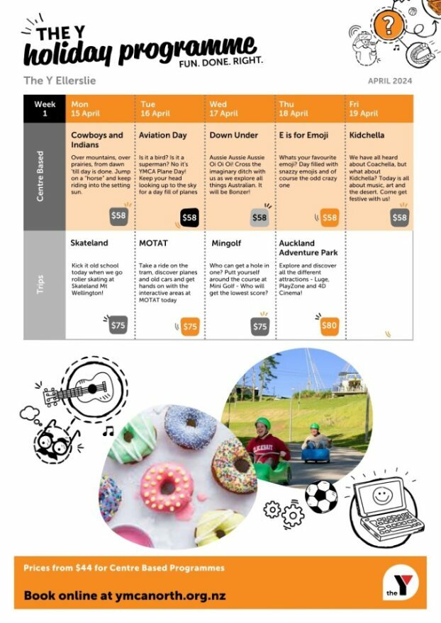 Y Holiday Programmes - The Y Ellerslie - YMCA North