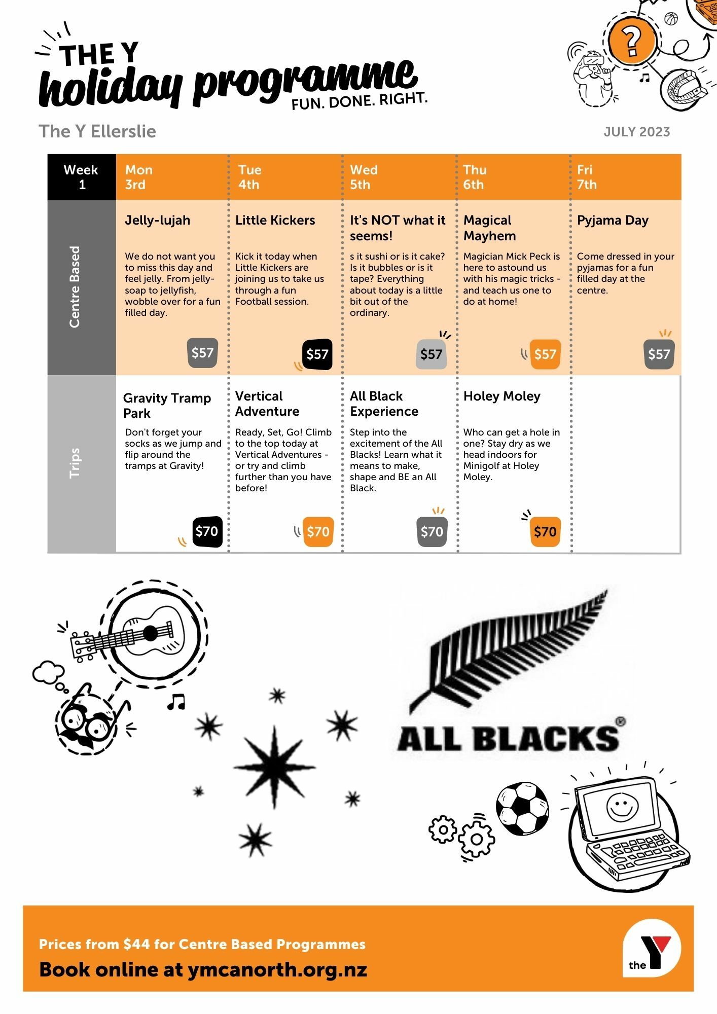 Holiday Programmes - YMCA North