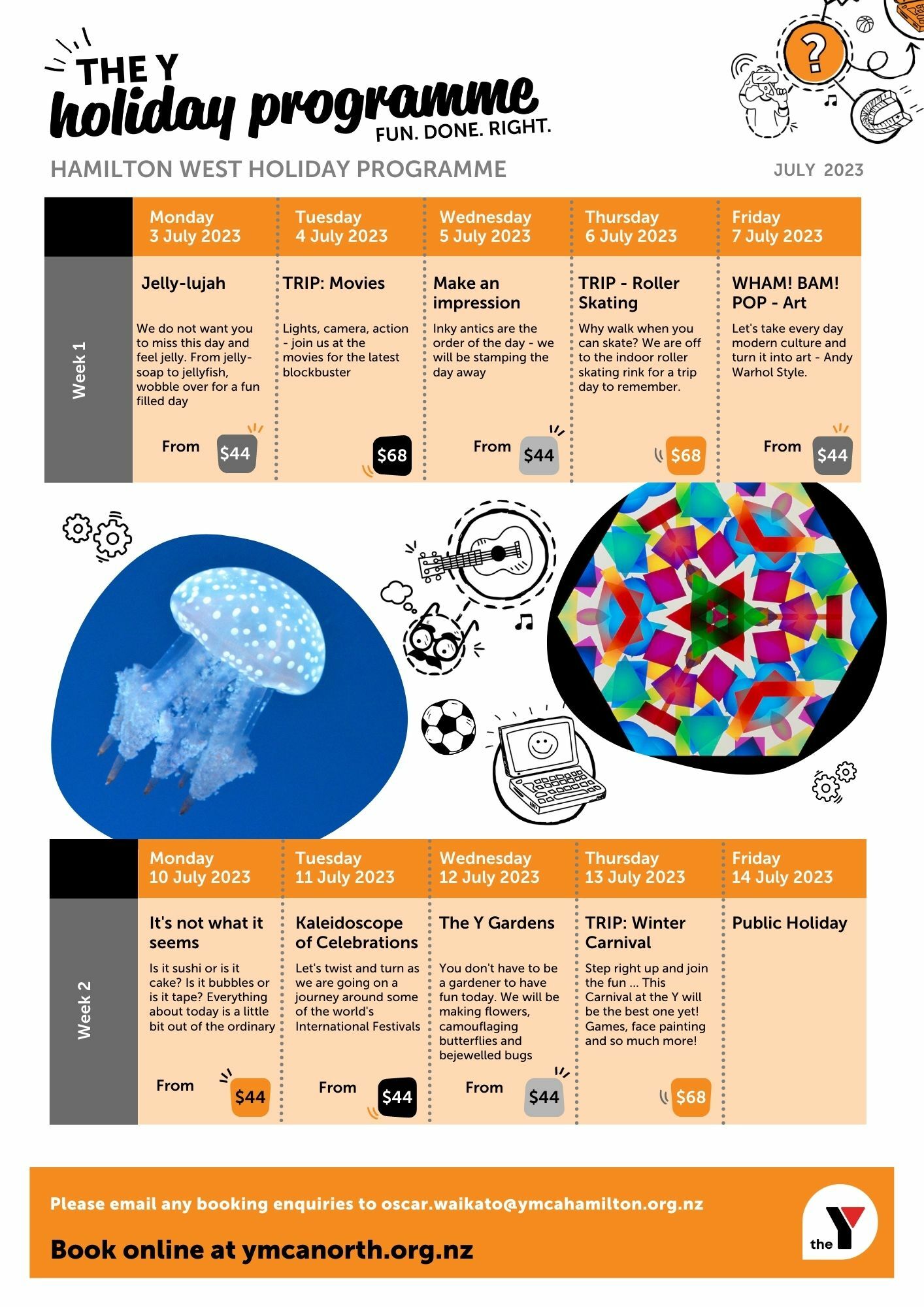 Y Holiday Programmes - Hamilton West School - YMCA North