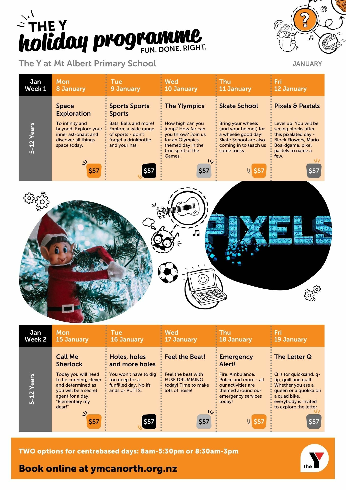 Y Holiday Programmes - Mt Albert Primary School - YMCA North