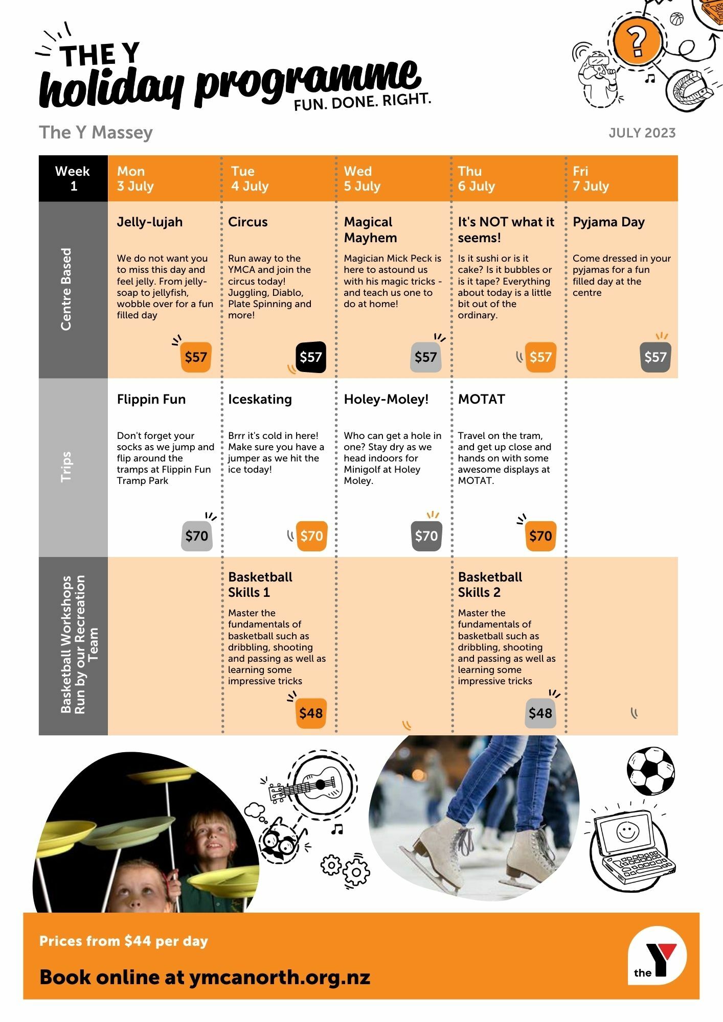Holiday Programmes - YMCA North