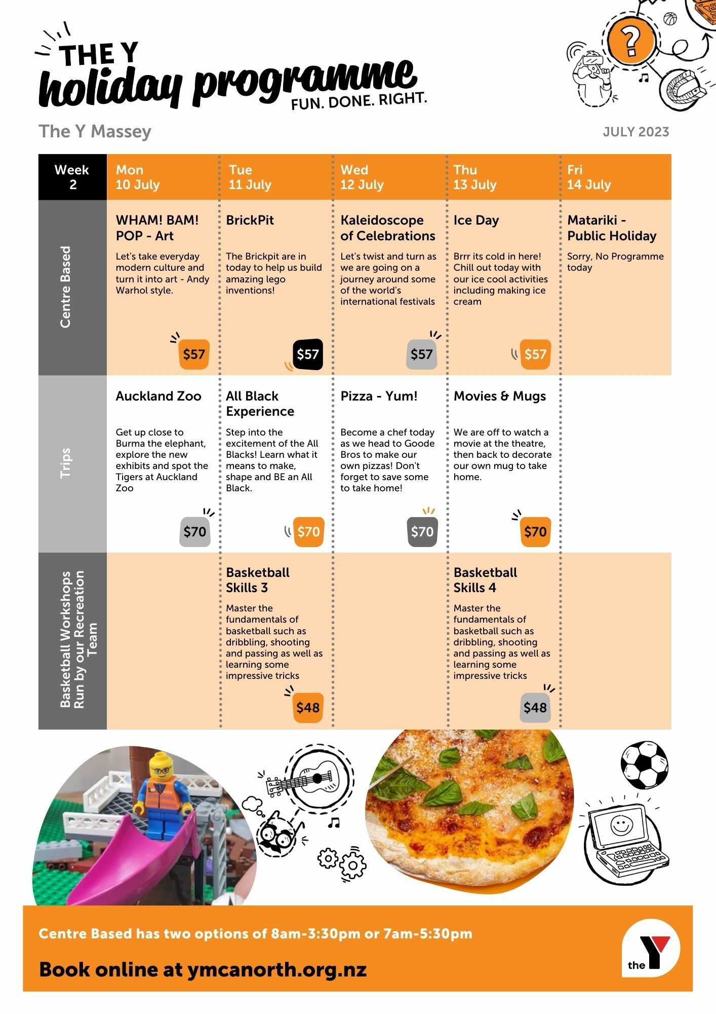 Holiday Programmes - YMCA North