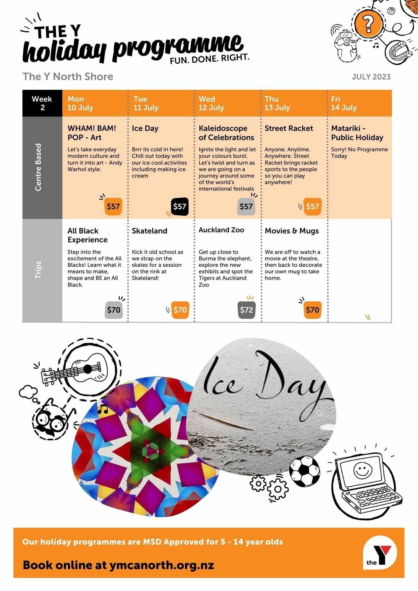 Holiday Programmes - YMCA North