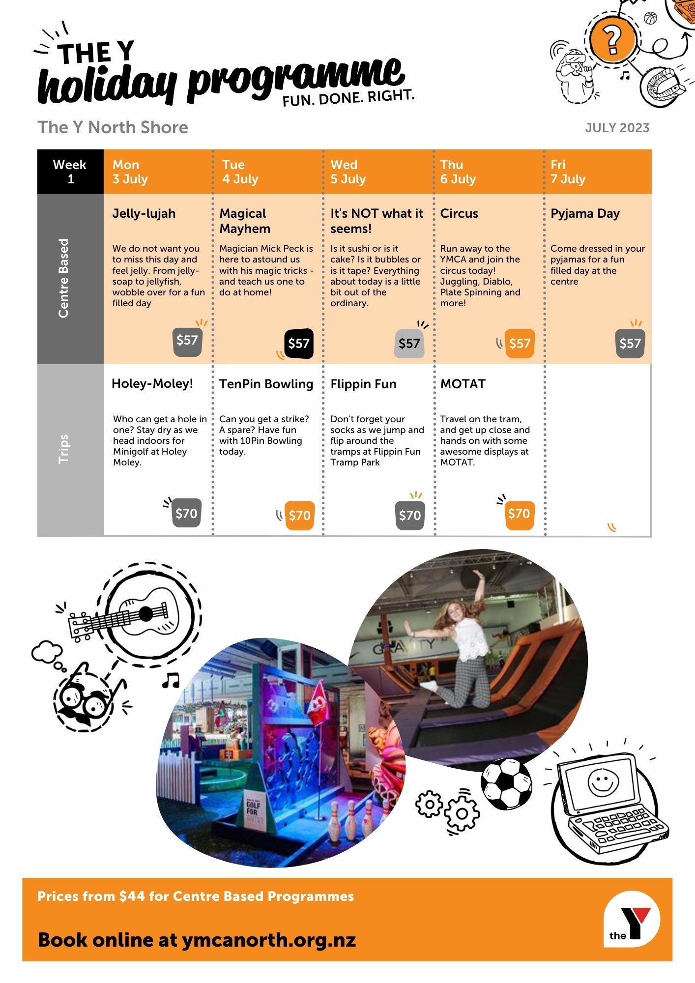 Holiday Programmes - YMCA North