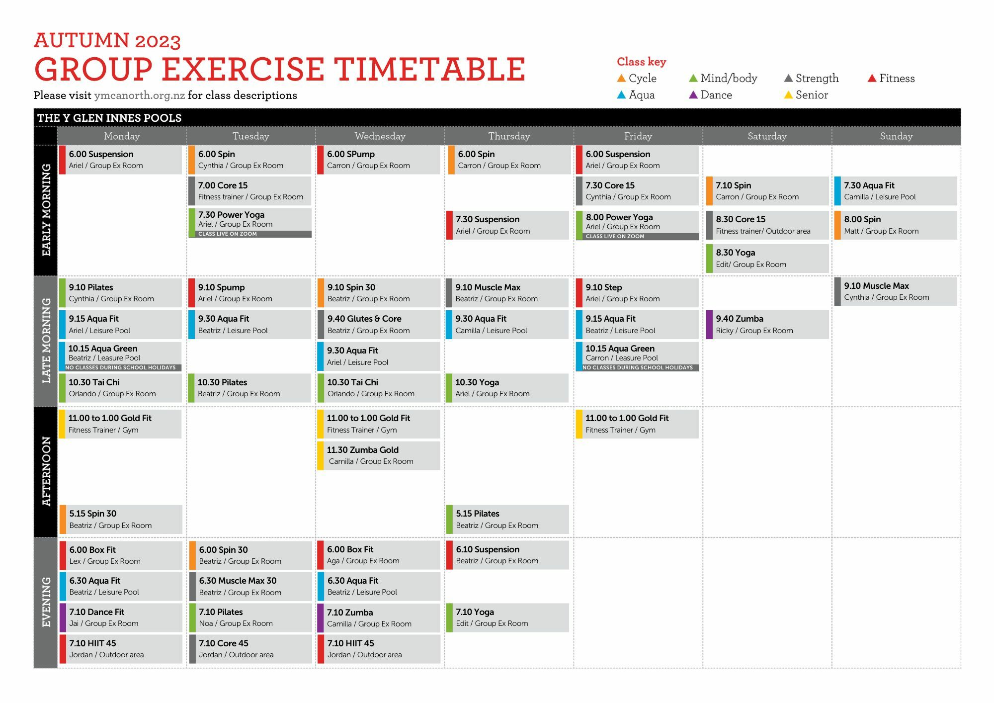 Glen Innes Pool & Leisure Centre - YMCA North